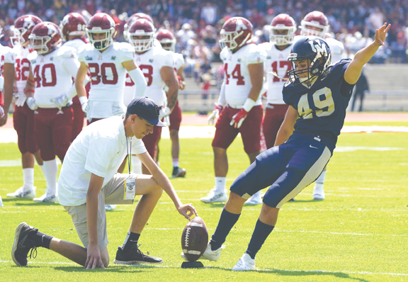 Mexico’s 1st female college kicker takes field | News, Sports, Jobs ...